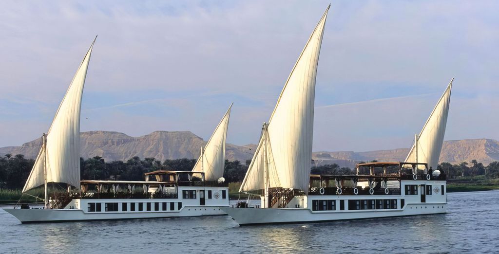 7-9 night tour: Luxury cruise on a traditional Dahabeya - Cairo - Up to ...